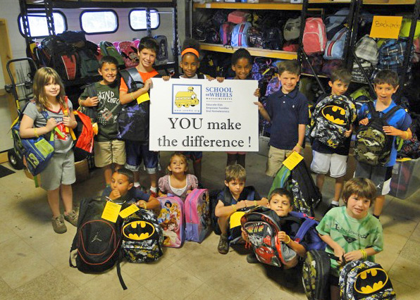 Canton students help fill backpacks for the homeless | Canton Citizen