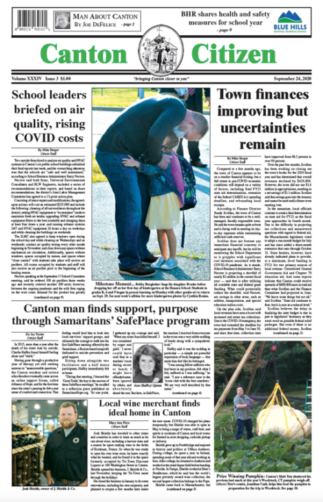 A Look Inside: Canton Citizen’s September 24 edition | Canton Citizen